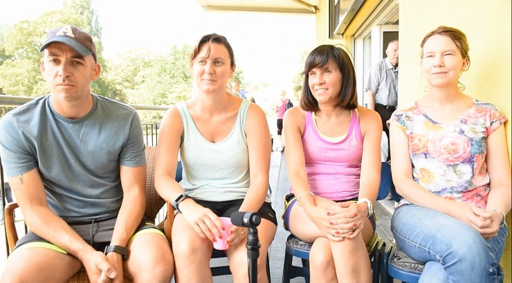 Mark and Emma Horobin, Tracey Souch and Sarah Barton-Black discuss ...