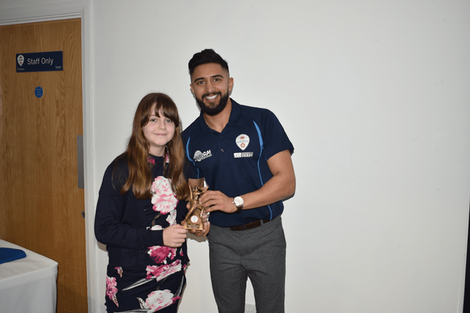 Maria Andrews 2019 - Derbyshire Cricket Foundation