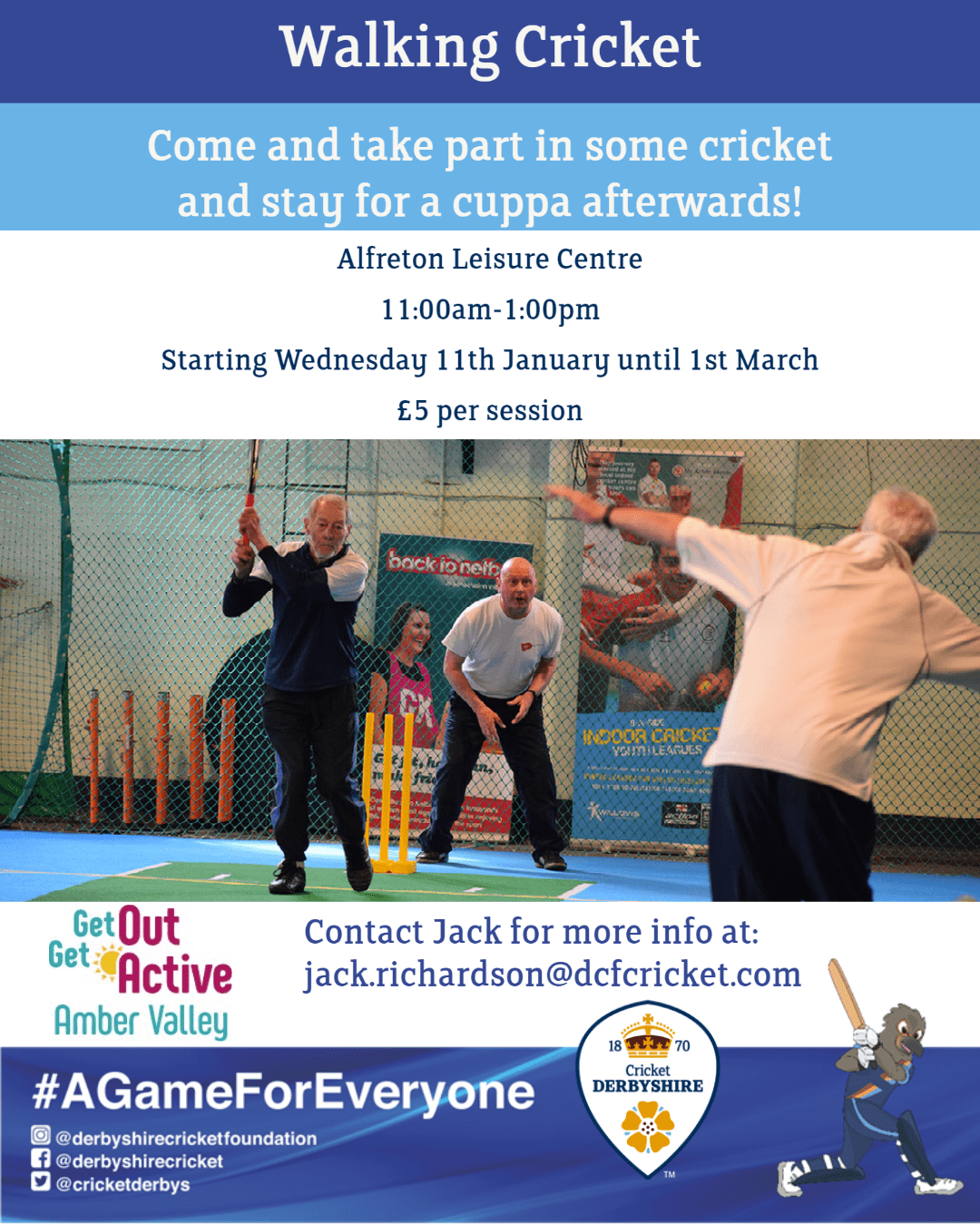 Walking Cricket - Derbyshire Cricket Foundation