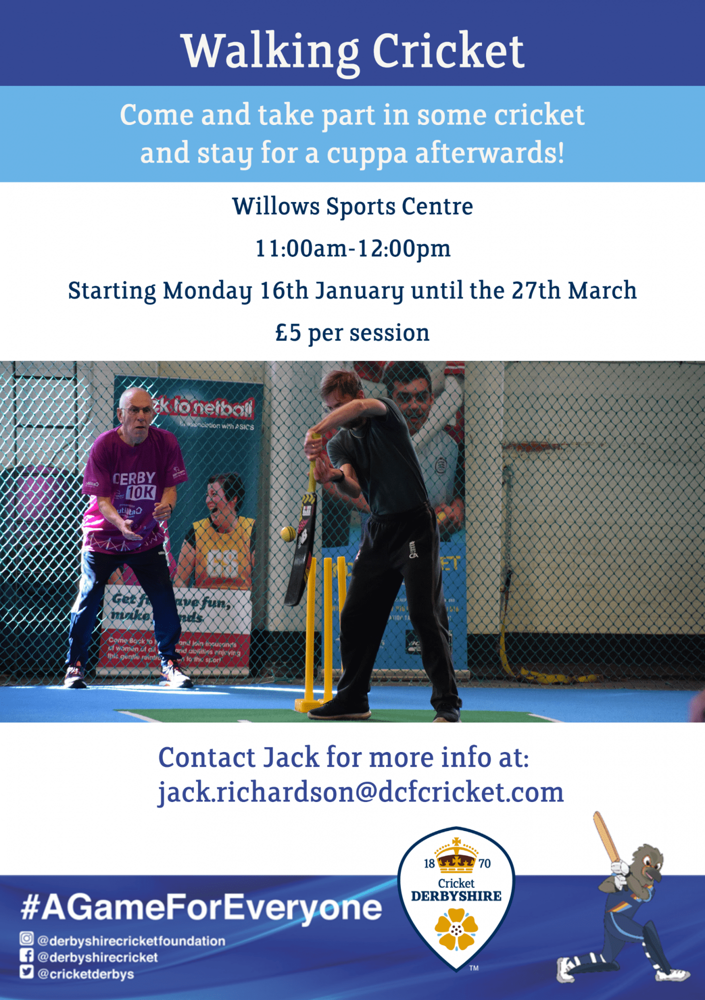 Walking Cricket - Derbyshire Cricket Foundation