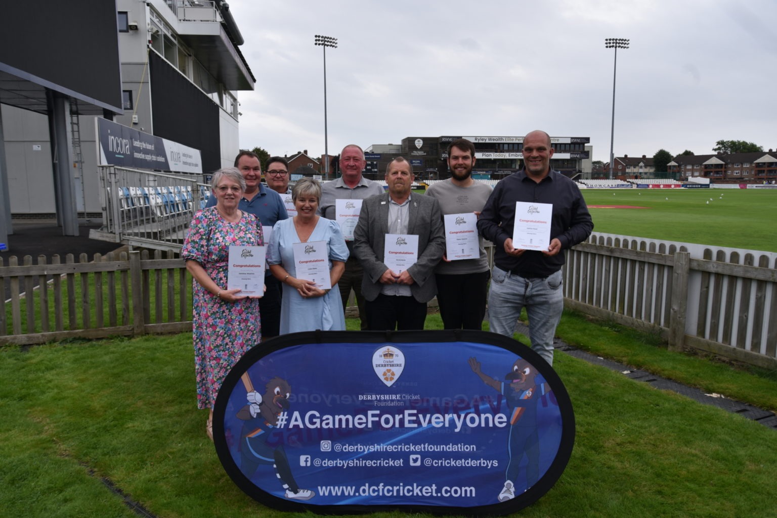 Grassroots Cricket Collective Awards 2023 - Derbyshire Cricket Foundation