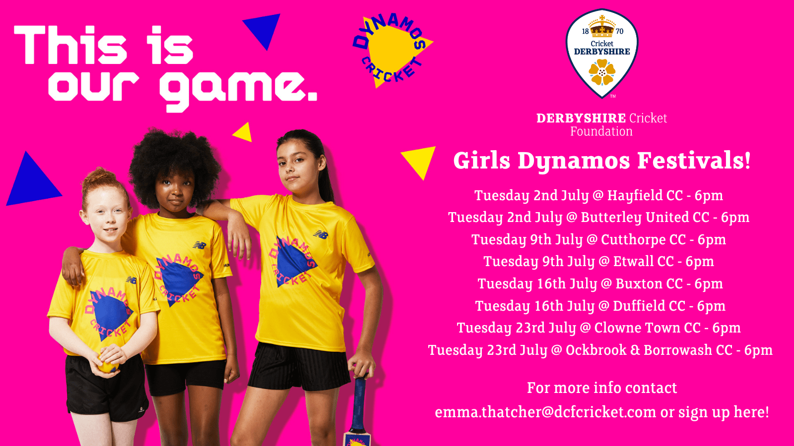 DCF June Updates 2024 - Derbyshire Cricket Foundation